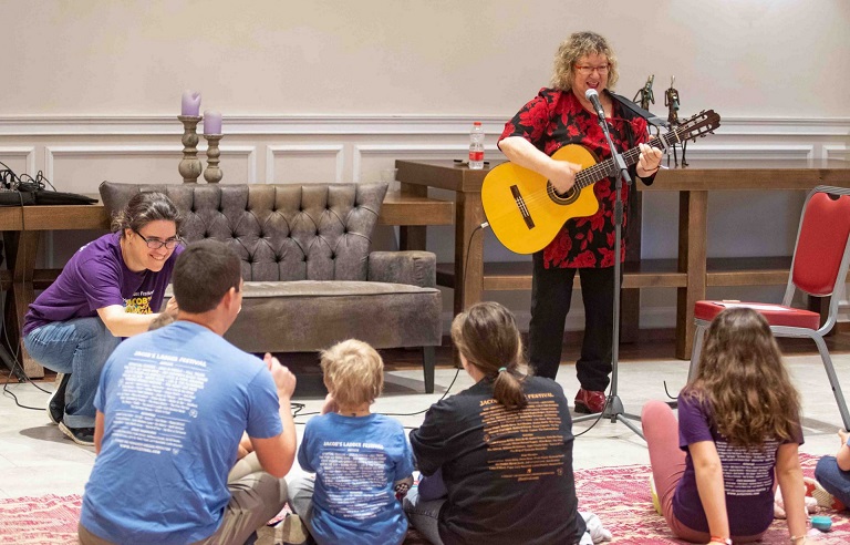INTERACTIVE MUSICAL ACTIVITY FOR KIDS - Jacob's Ladder Festival